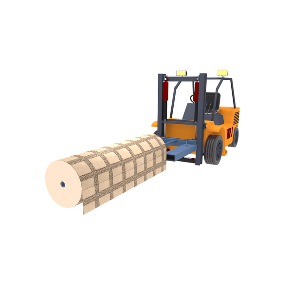 Forklift Mounted Carpet Boom >500KG Load £380