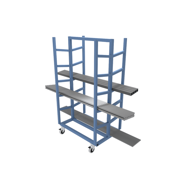 Mobile Pipe Transportation Trolley (with Braced Sides) £499