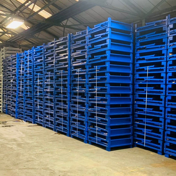 Collapsible Pallet Cage 800KG (Gitterbox Pallets) £175 NEARLY NEW