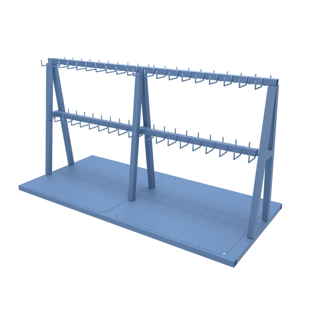 A Frame Storage Rack
