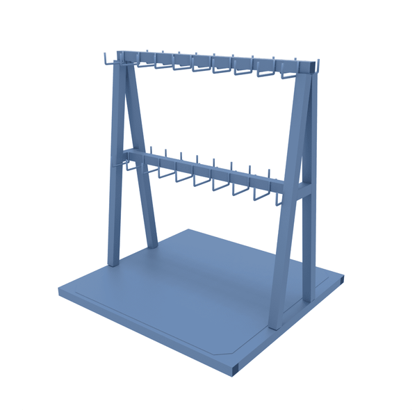 A Frame Storage Rack