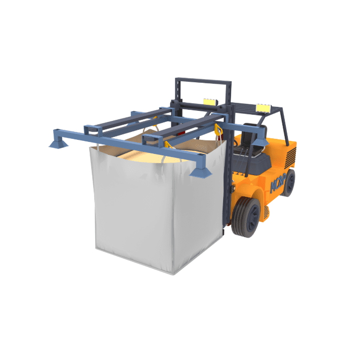 Bulk Bag Filling Frame with Removable Top for UK & Euro Pallets