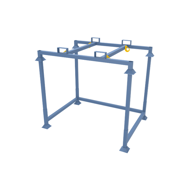 Bulk Bag Filling Frame with Removable Top for UK & Euro Pallets