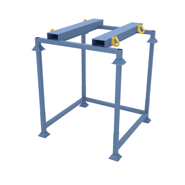 Bulk Bag Filling Frame with Removable Top for UK & Euro Pallets