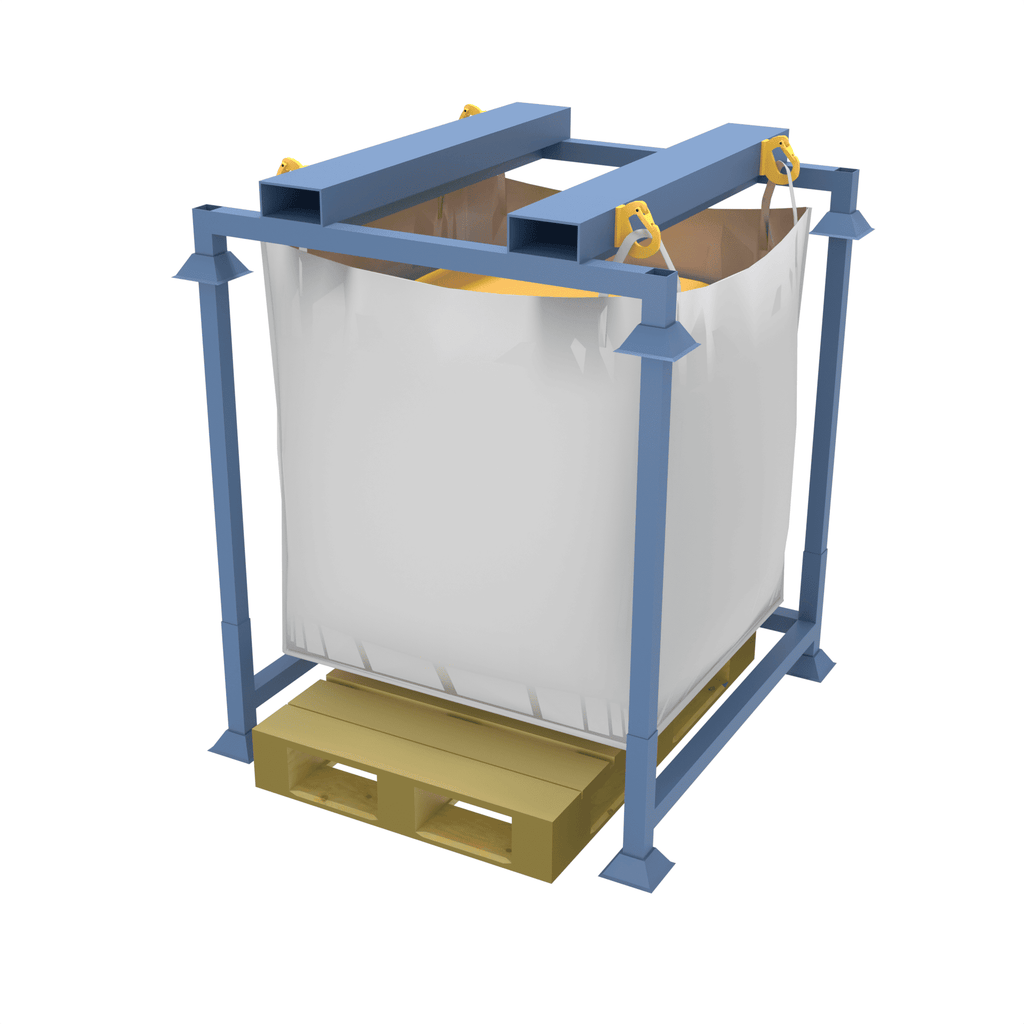 Bulk Bag Filling Frame with Removable Top for UK & Euro Pallets