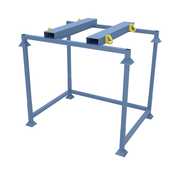 Bulk Bag Filling Frame with Removable Top for UK & Euro Pallets