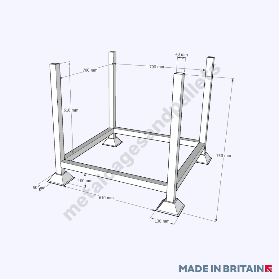 Shop Metal Post Pallets, Direct From Our UK Factory