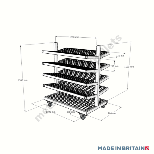 Pipe Trolleys & Pipe Storage | Shop Online