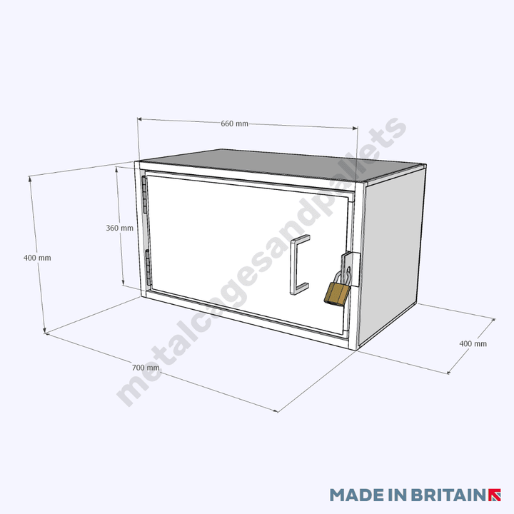 Lockable Site Boxes (Lockable Stillages) | Shop Online From £180+VAT ...