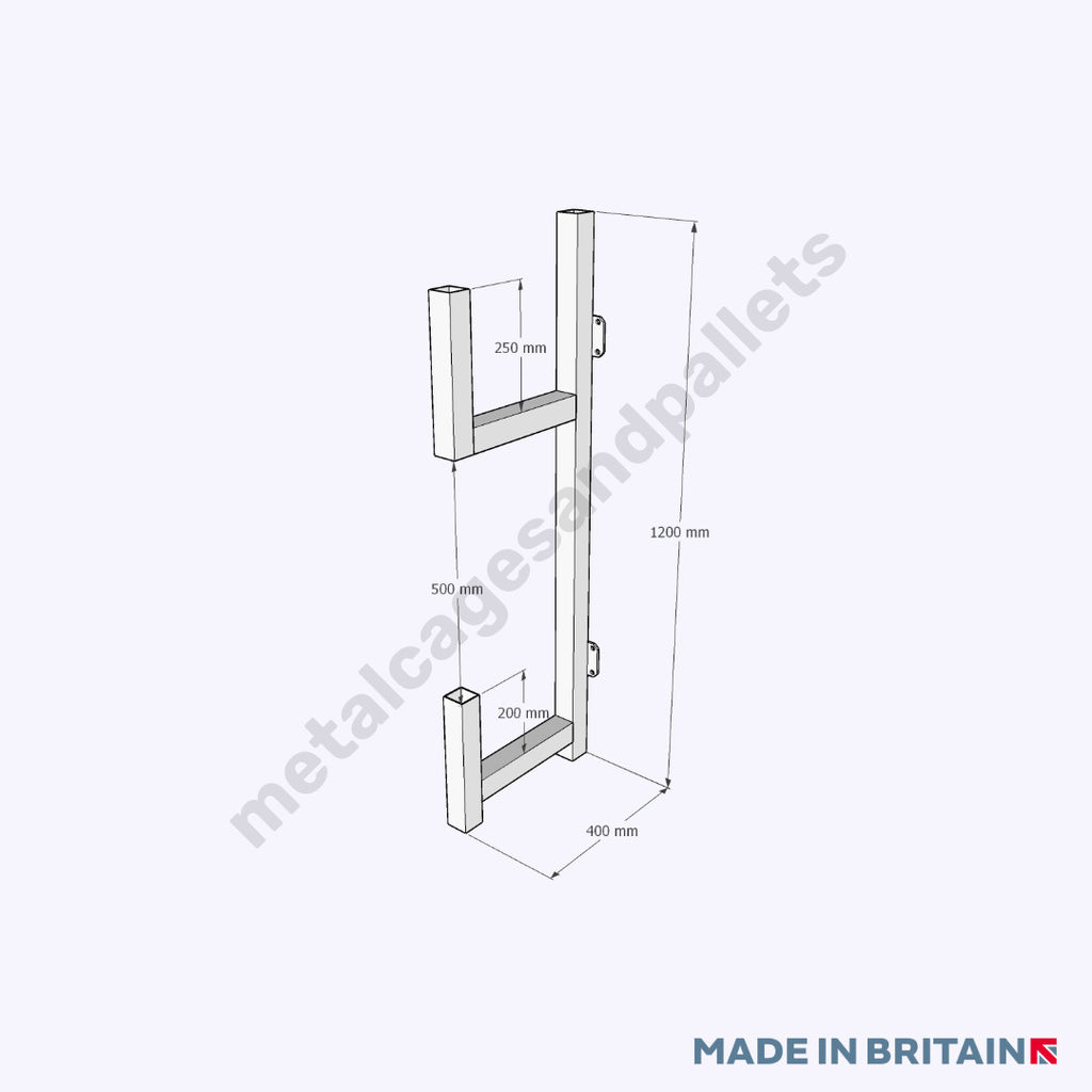 Heavy Duty Wall Mounted Cantilever Rack (2-4 Arm Models)