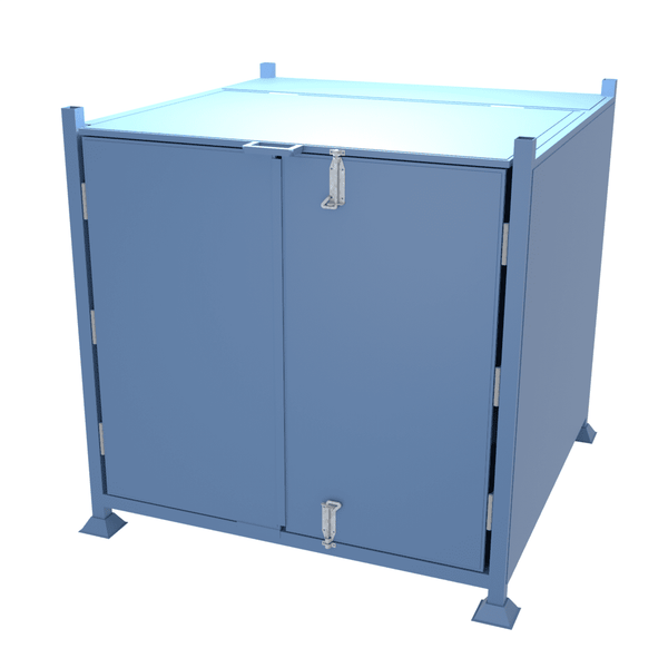 Large Lockable Box For Euro Pallet & Loads - 1500mm³