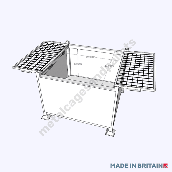 Large Heavy Duty Site Box, with Lockable Option From £210