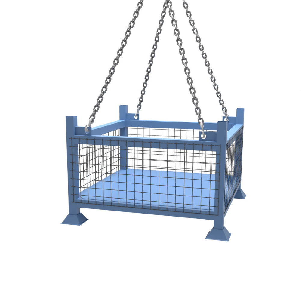 Large Material Lifting Baskets For Crane Lifting. Customise From £295