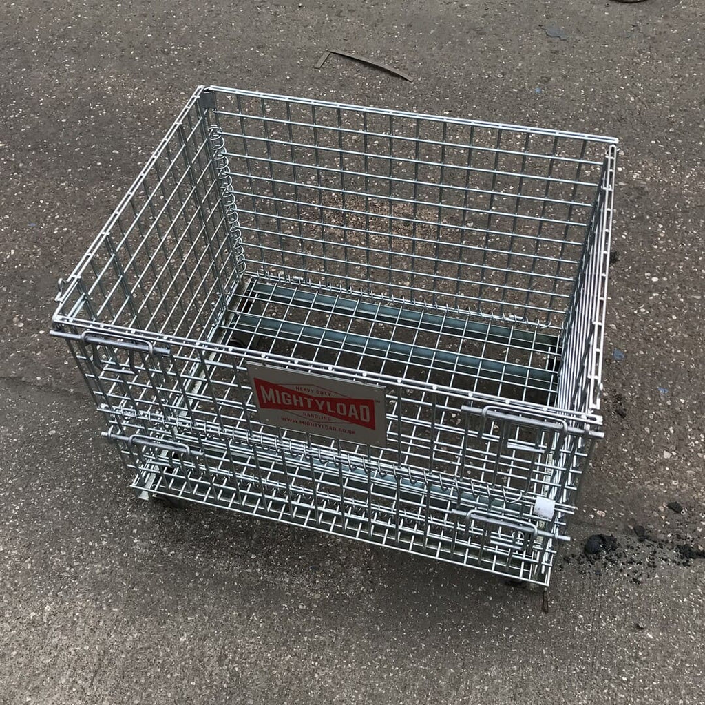 Heavy Duty Collapsible Pallet Cage, 500KG SWL £79 (USED)