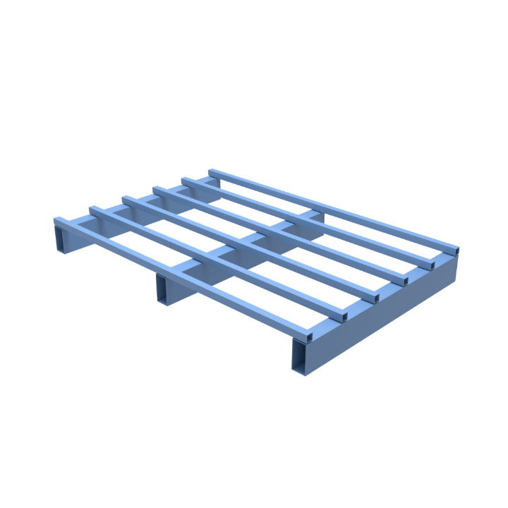 Heavy Duty UK & Euro Sized Metal Pallets