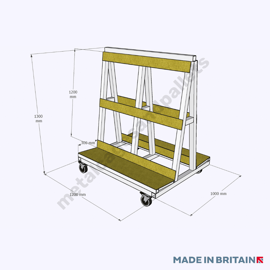 Glass A Frame Trolley's | Shop Online