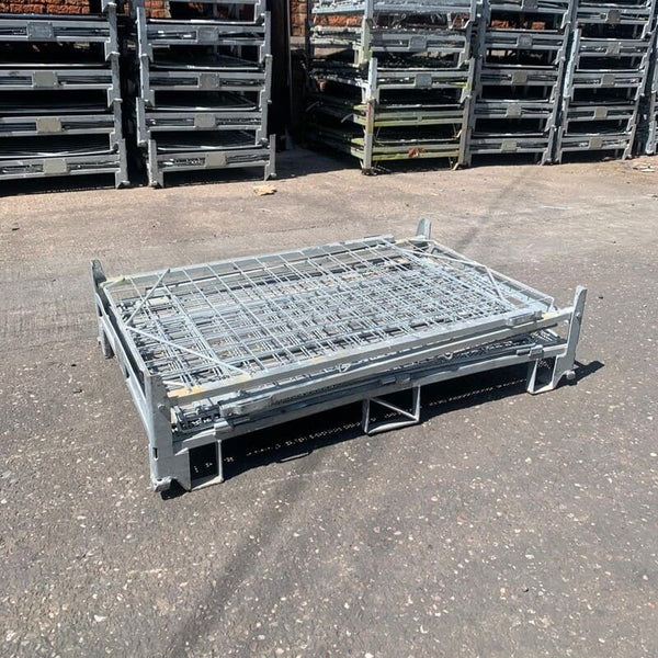 Large Foldable Mesh Pallet Cages *USED PALLET CAGES*