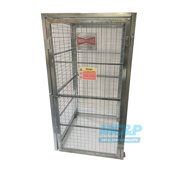 Galvanised Heavy Duty Gas Bottle Cylinder Cage (9+12 BOTTLE UNIT)