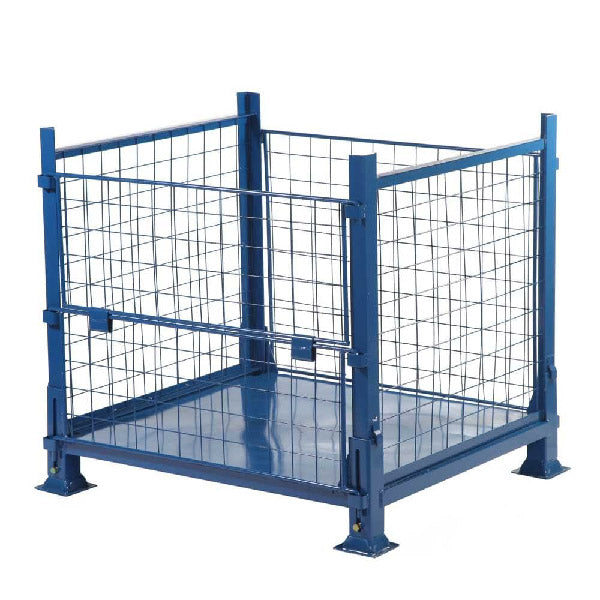 Large Collapsible Pallet Cage Stillage/Gitterbox. 700KG. £169