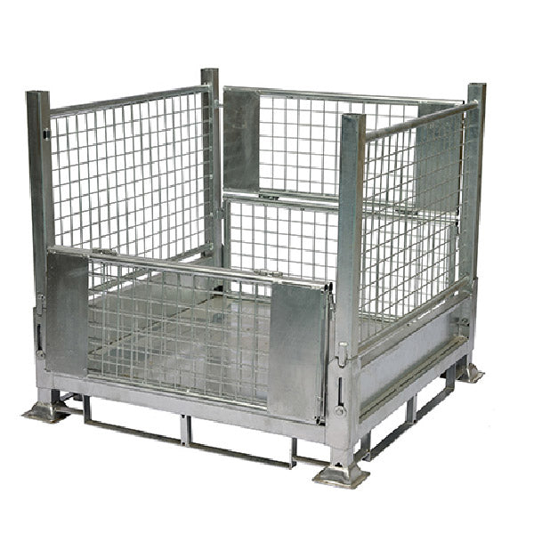 Large Collapsible Stillage Cage 10-40 Units. Galvanised 1500KG SWL