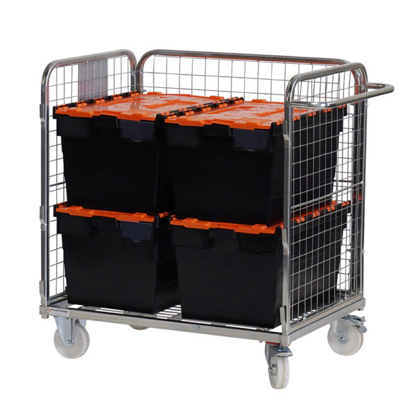 Compact Merchandise Order Picking Trolley