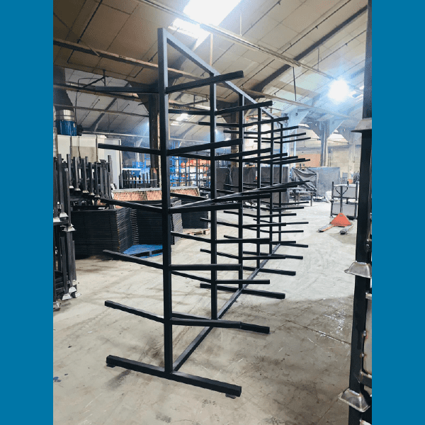 5 Metre Double Sided Pipe Storage Rack - Heavy Duty – Metal Cages & Pallets