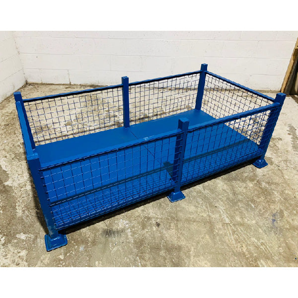 Large Mesh Stillage Storage Cage (Solid Base) £420