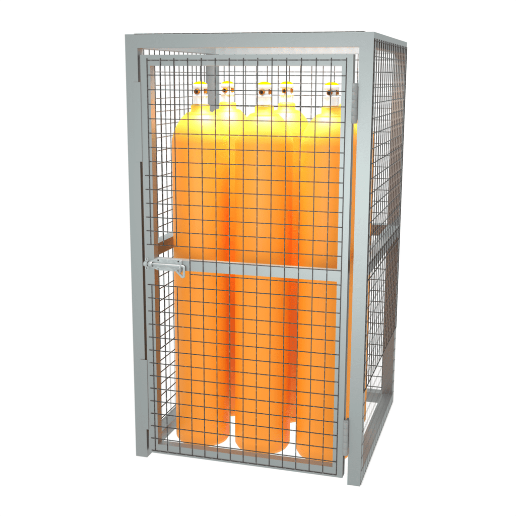 Galvanised Heavy Duty Gas Bottle Cylinder Cage (9+12 BOTTLE UNIT)