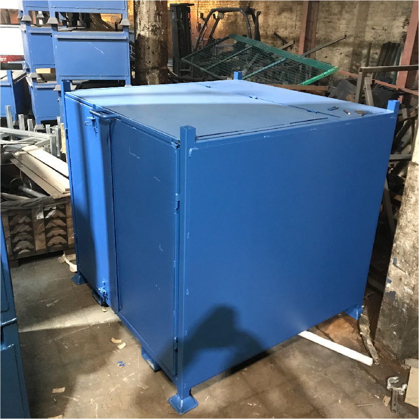 Large Lockable Box For Euro Pallet & Loads - 1500mm³