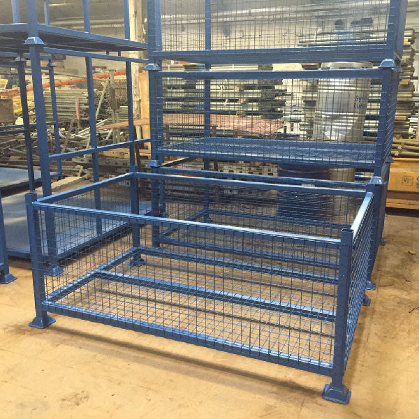 Large Mesh Stillage Cage (Mesh Base, 2.3m Wide) £630