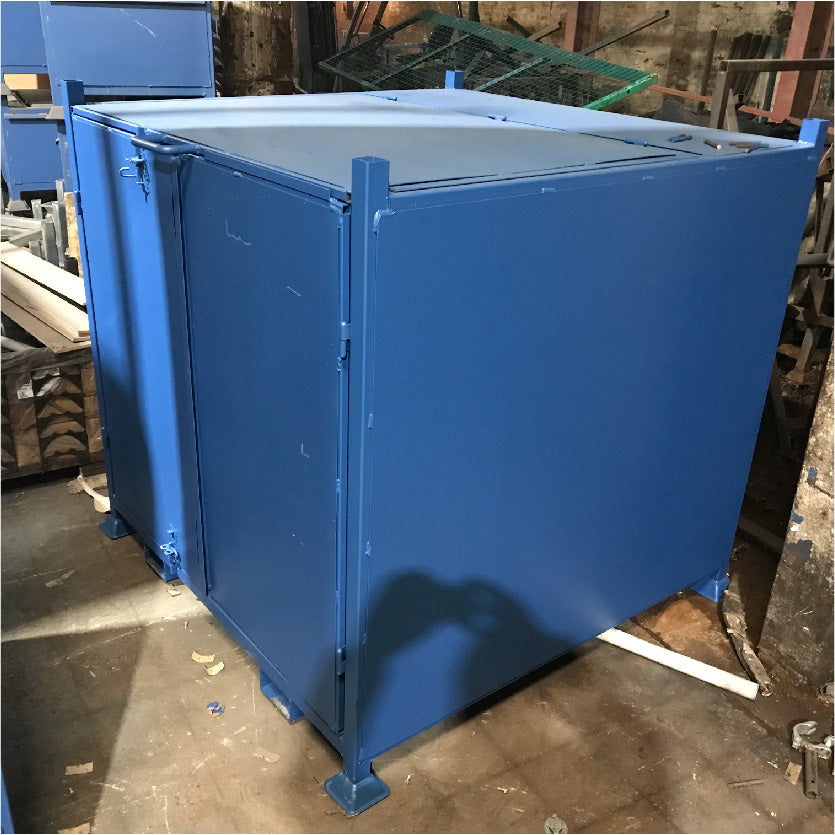 Large Lockable Box For Euro Pallet & Loads - 1500mm³