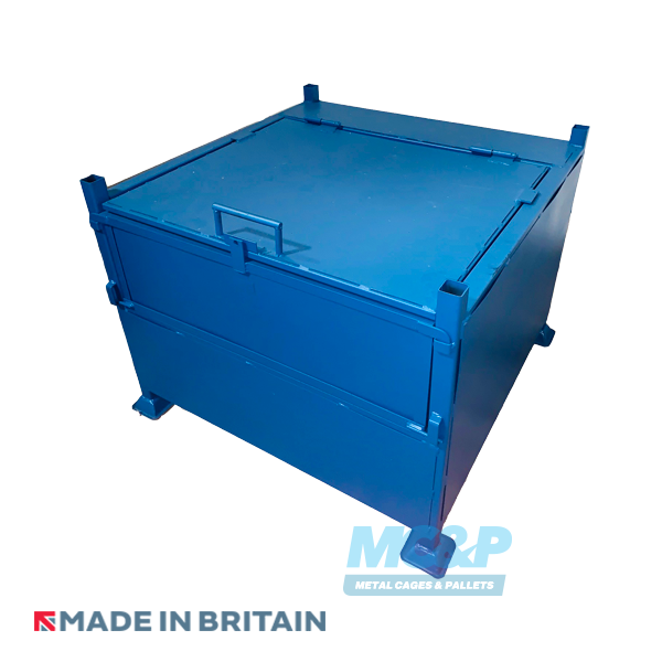 Large Lockable Site Stillage (Storage Box) Half-Drop Front £330