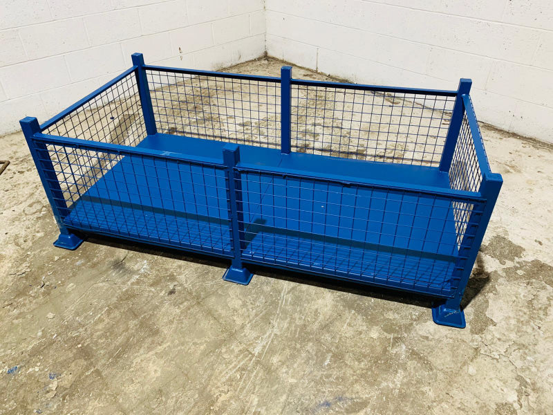 Large Mesh Stillage Storage Cage (Solid Base) £420