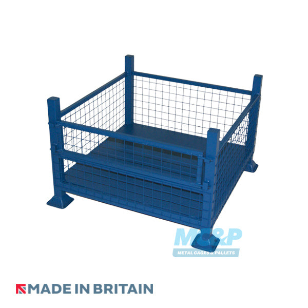 Mesh Stillage Cage With Half Drop Front £205. Customise & Buy Stillages