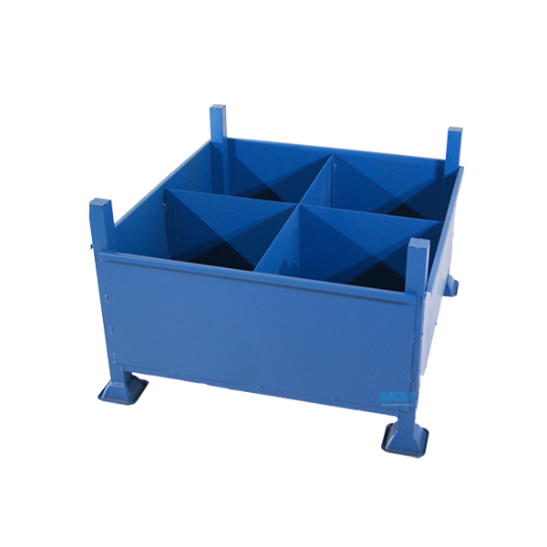 Metal Stillage with Solid Sides & Fixed Partitions £245