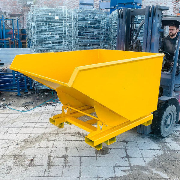 Forklift Self-Tipping Skip - 1250L Capacity £688+VAT