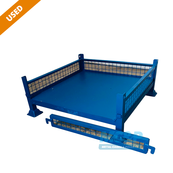 Metal Stillage With Removable Front - USED £20+VAT. REDUCED TO CLEAR.