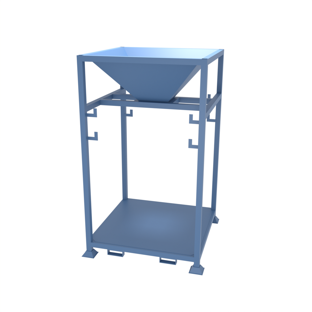 Free Standing Bulk Bag (Tonne Bag) Filling Hopper £500. Buy Direct.