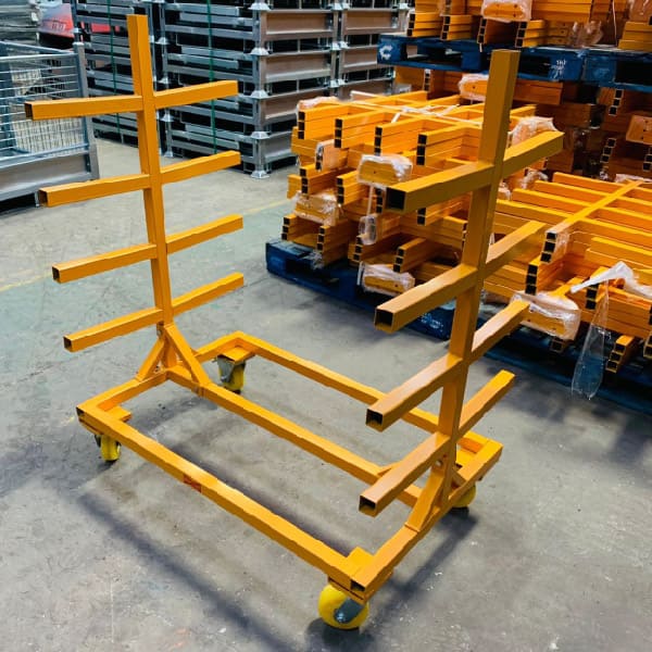 Mobile Pipe Trolley, 500KG Load Capacity £149+VAT